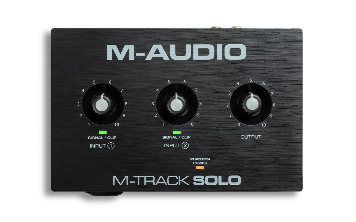 M-AUDIO M-Track Solo | USB Audio Interfaces