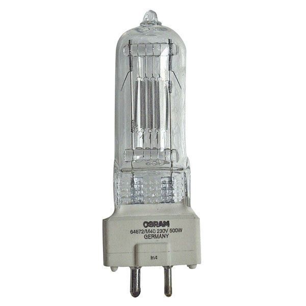 OSRAM 64672 M40 230V/500W GY-9,5 2000h | Lampade Pin Cap