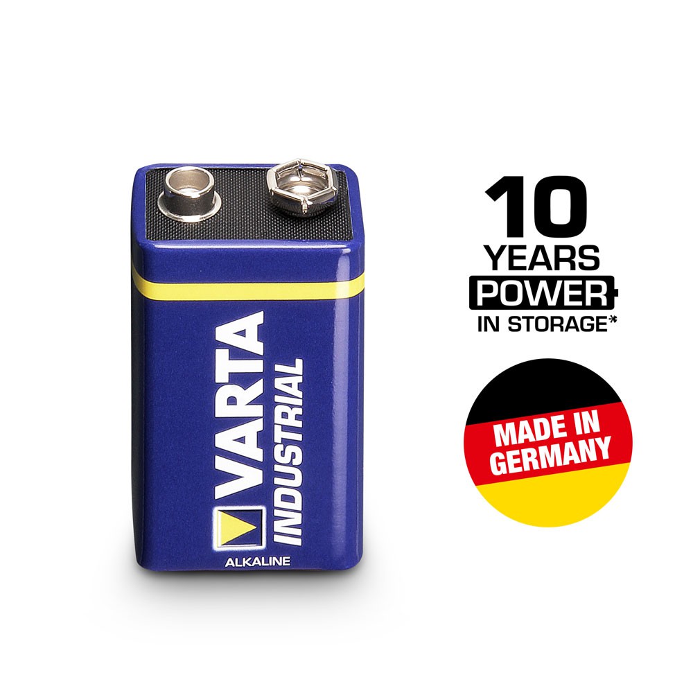 VARTA Industrial - 9 V Block Battery | Batteries