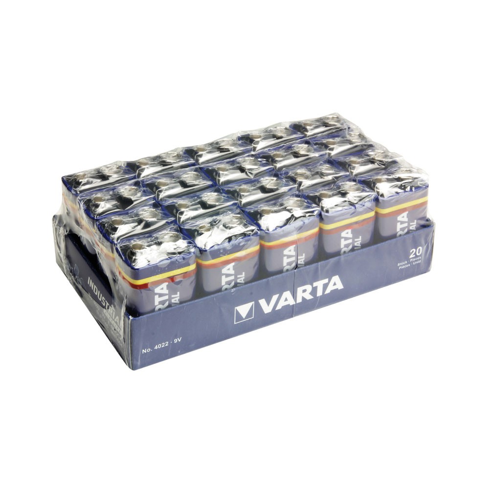 VARTA Industrial - 9 V Block Battery | Batteries