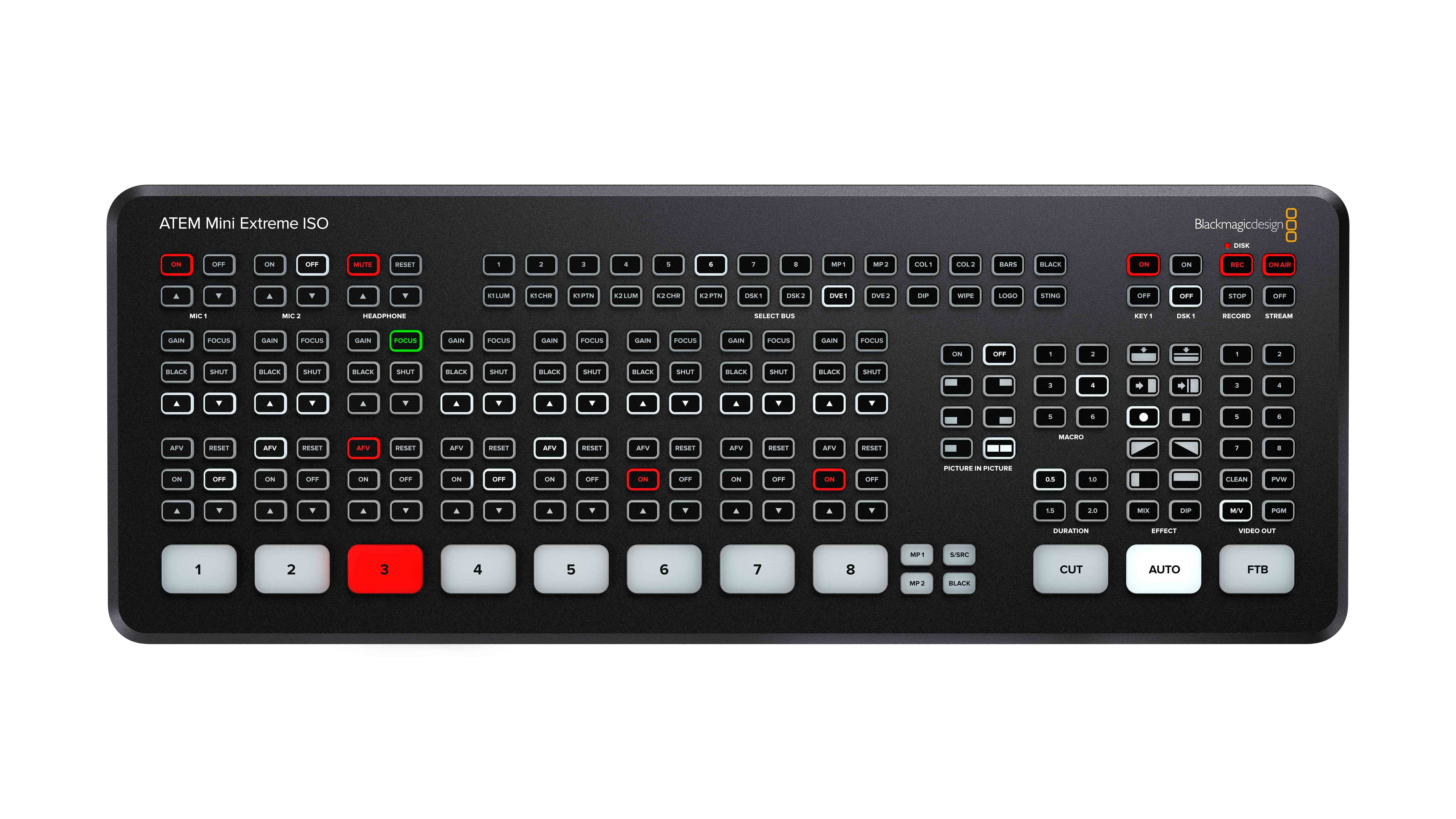 Blackmagic Design ATEM Mini Extreme ISO | Mixer e Switcher di produ...