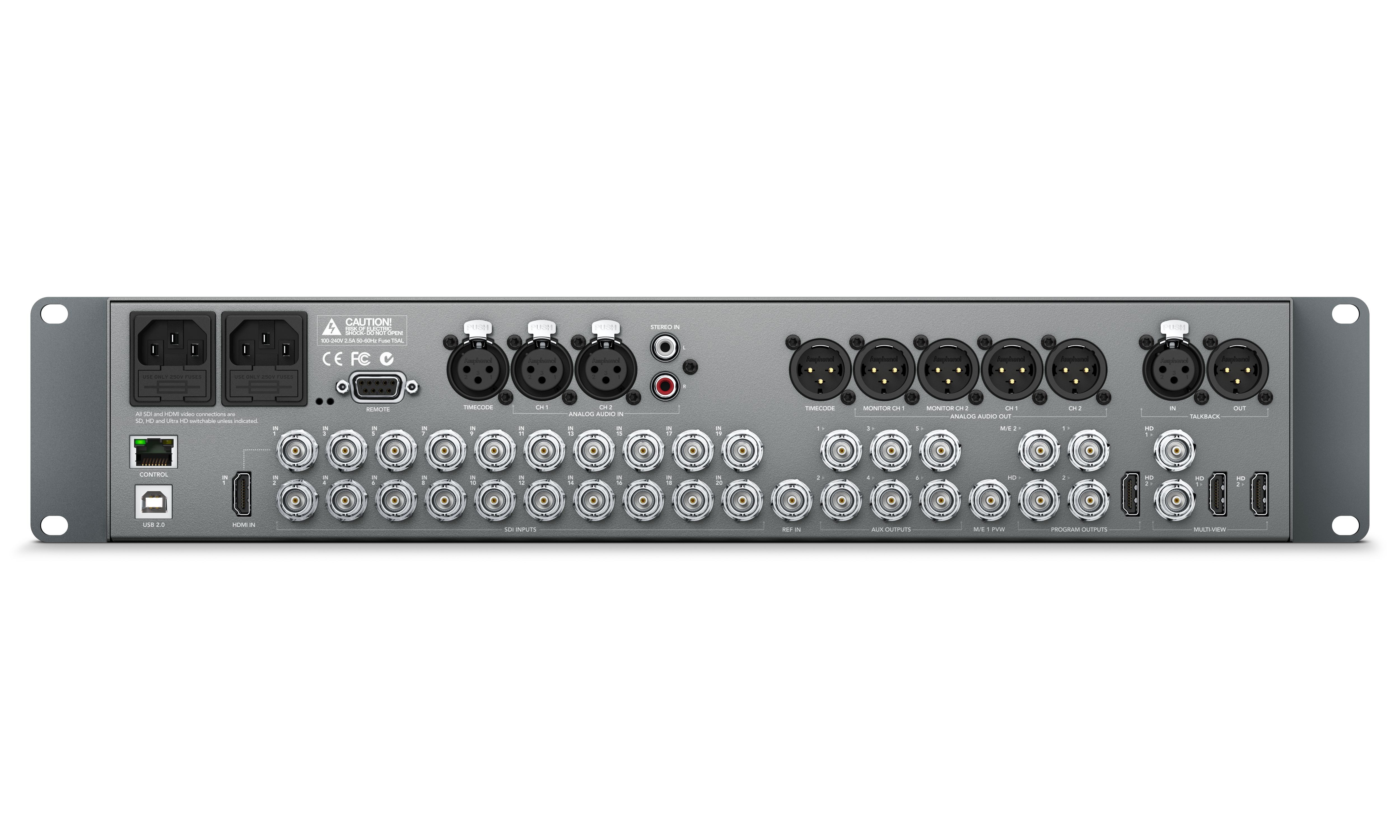 Blackmagic Design ATEM 2 M/E Production Studio 4K | Mixer Video & S...