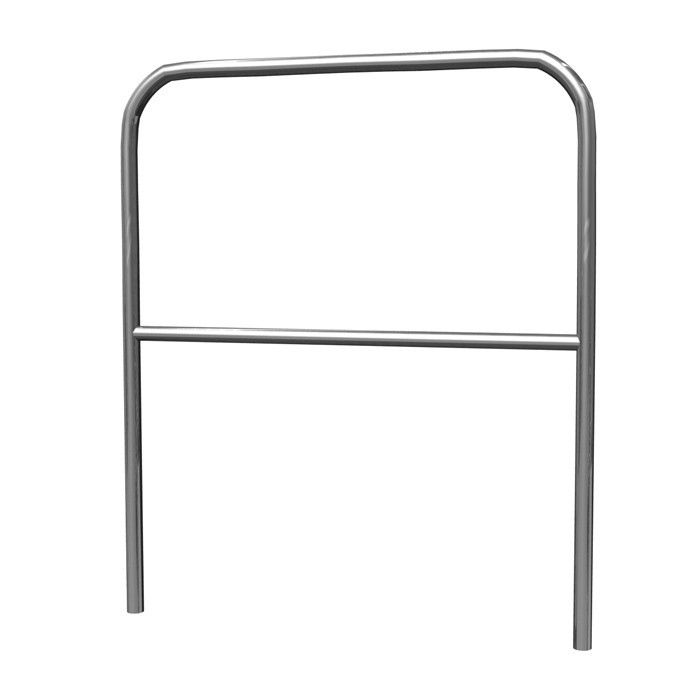Showgear Mammoth-D Guard Rail 1 m, Aluminium | Stage Decks
