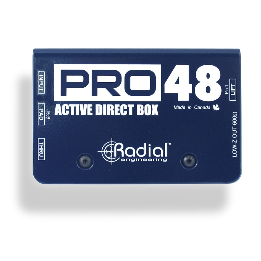 Radial Engineering Pro 48 | Active DI Boxes