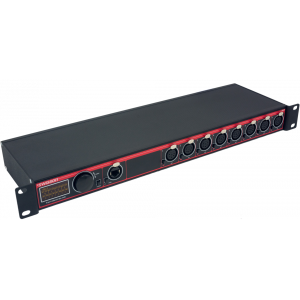 Swisson XND-8R8 ENode 19" 8 Port RJ45 | DMX Nodes