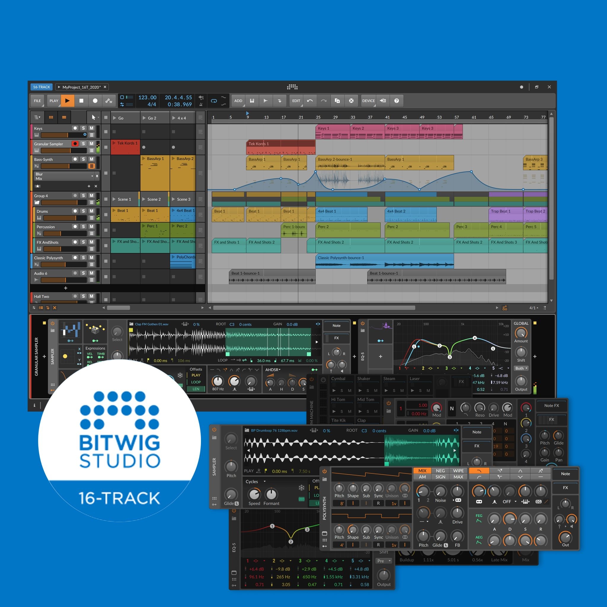 Bitwig Studio 16 track | Programmi sequencer & studi virtuali