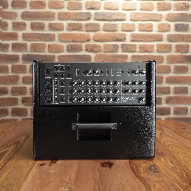 Acus One for Bass Black | Complete PA Systems