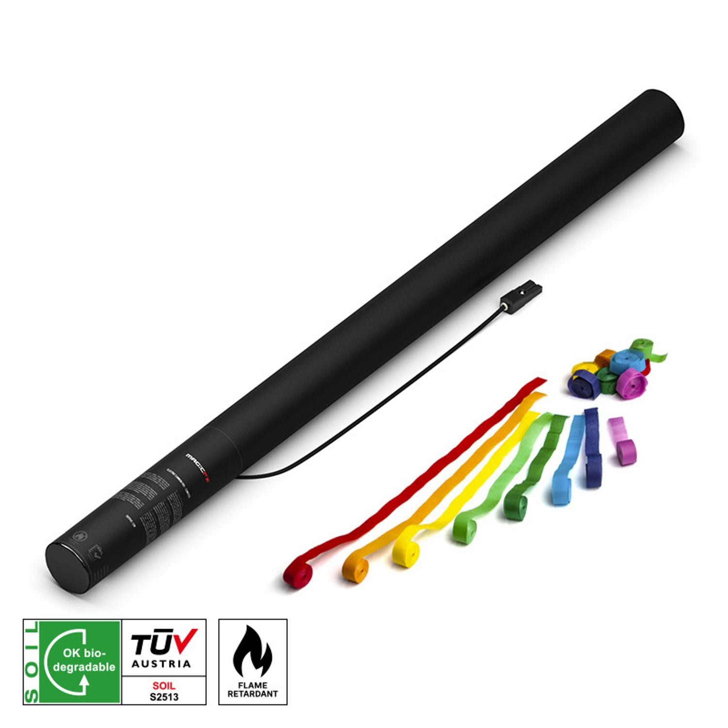 MAGICFX ELECTRIC STREAMERS SHOT 80 CM - MULTICOLOUR | Kanonen