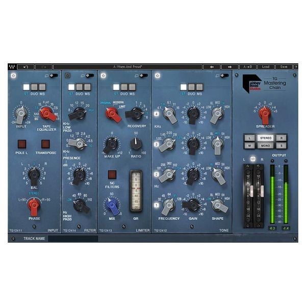 Waves Abbey Road TG Mastering Chain | Audio & Effect Plug-Ins