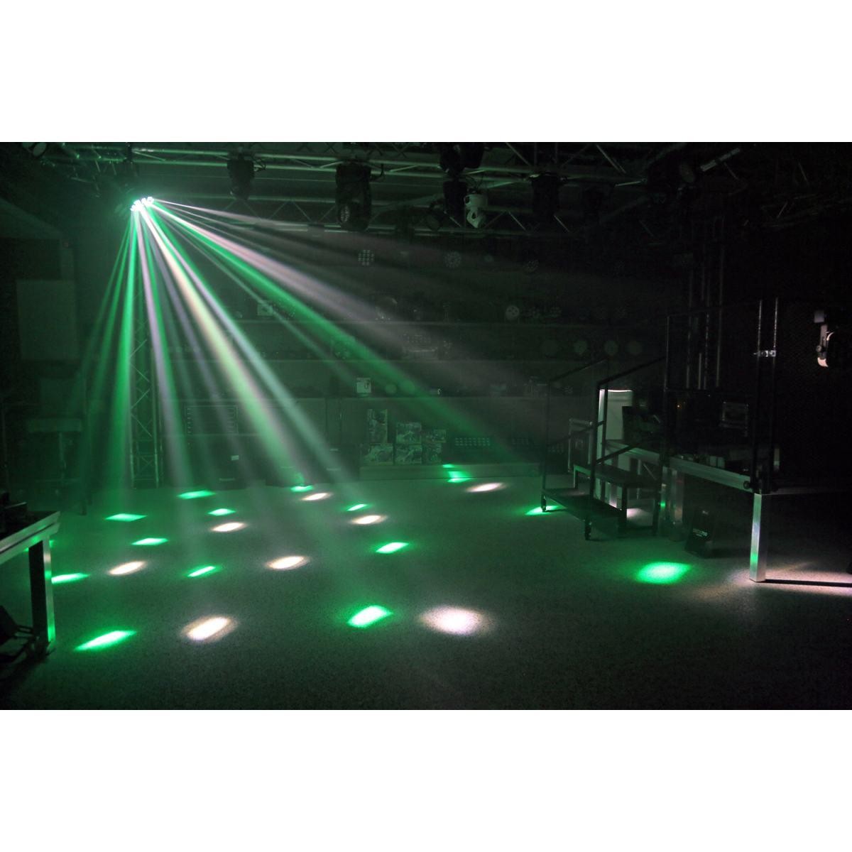 Beamz LED Mini Mushroom 6x3W RGBWA Auto/s | LED Effects