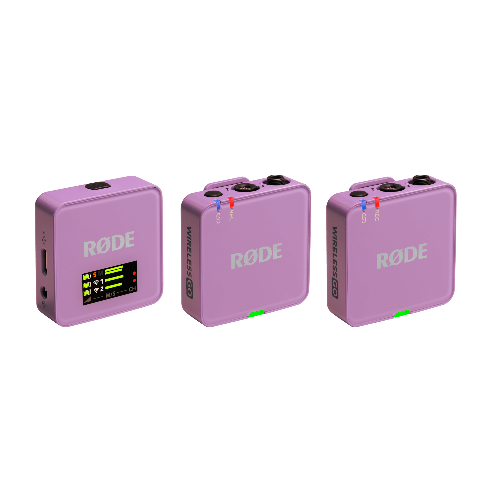 RODE Wireless GO (Gen 3) Lilac | Sistemi Wireless per Camera