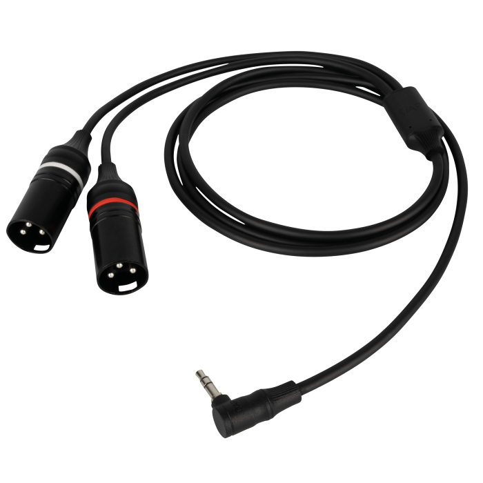 DAP FL118 - male stereo right-angled mini-jack to 2 XLR/M 3P | Y Ca...