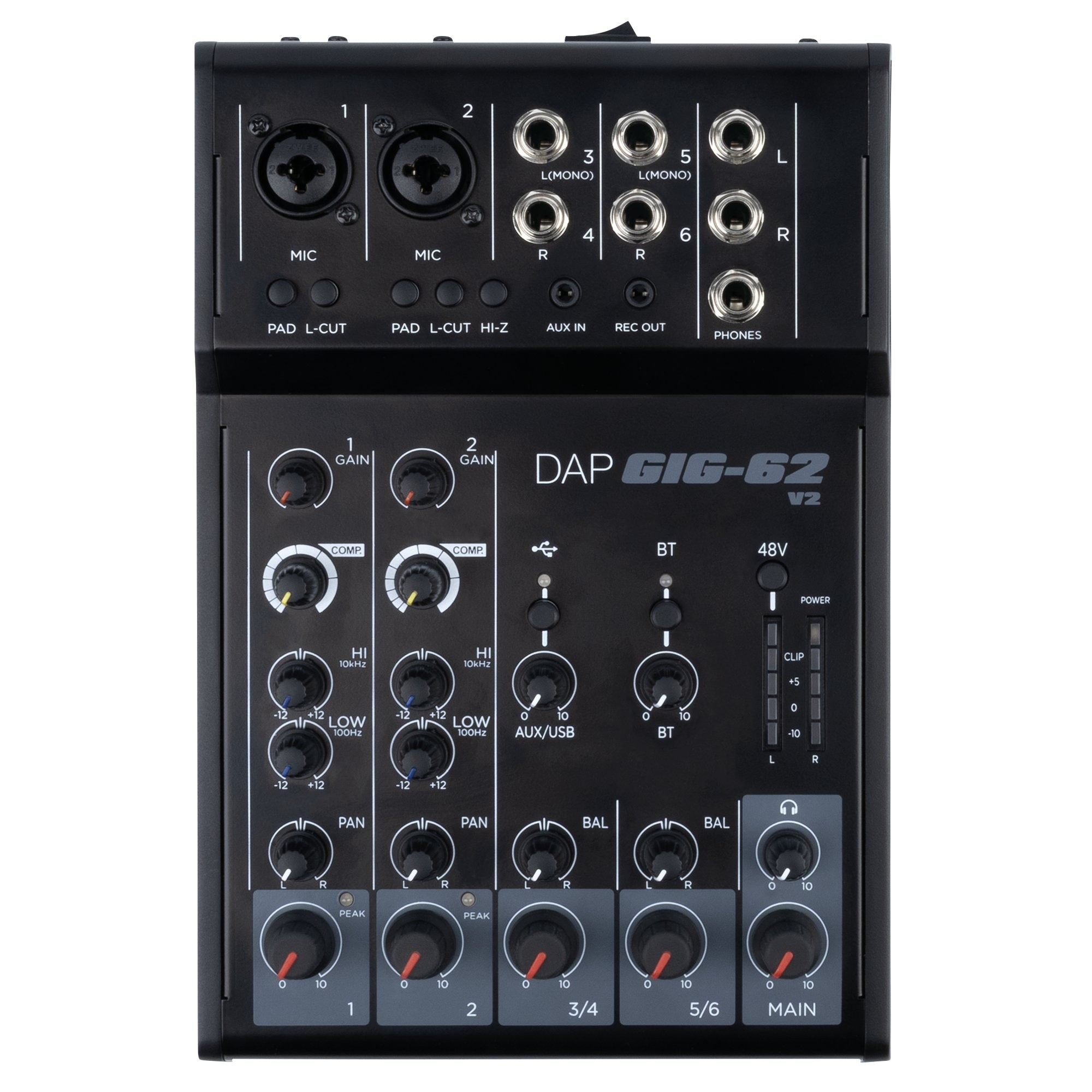 DAP GIG-62 V2 | Analog Mixer
