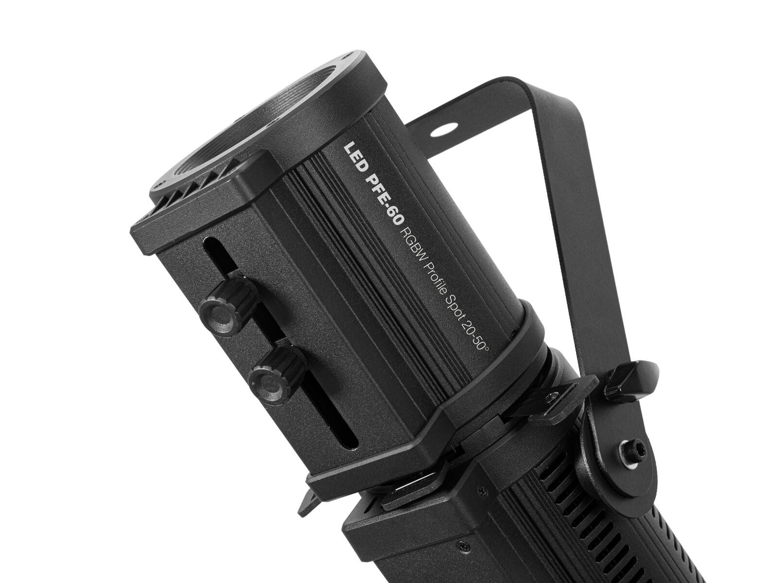 EUROLITE LED PFE-60 RGBW Profile Spot 20-50° | Profile Spots