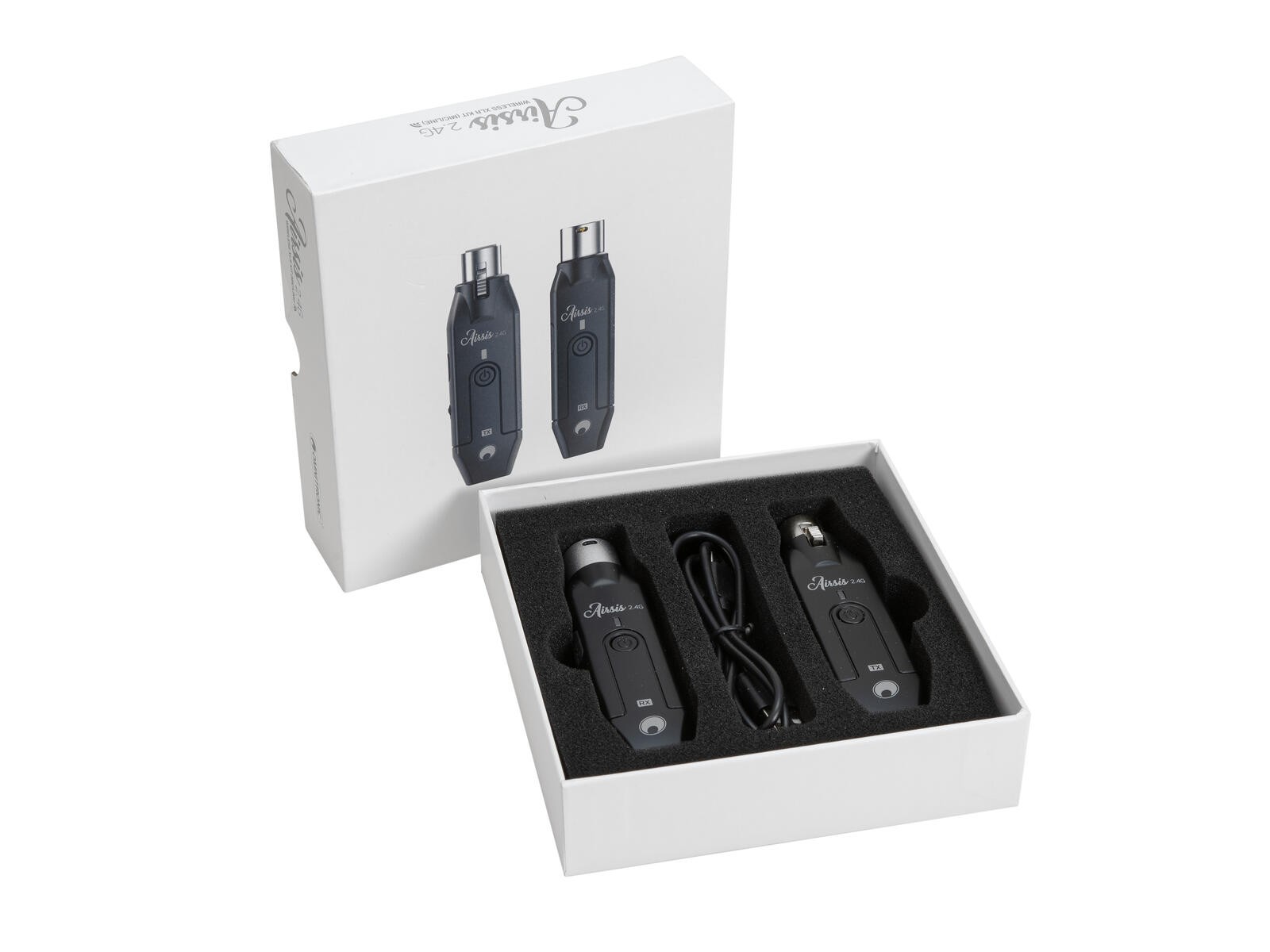 Omnitronic AIRSIS 2.4G Funk-XLR-Kit (Mic/Line) | Drahtlossystem mi...