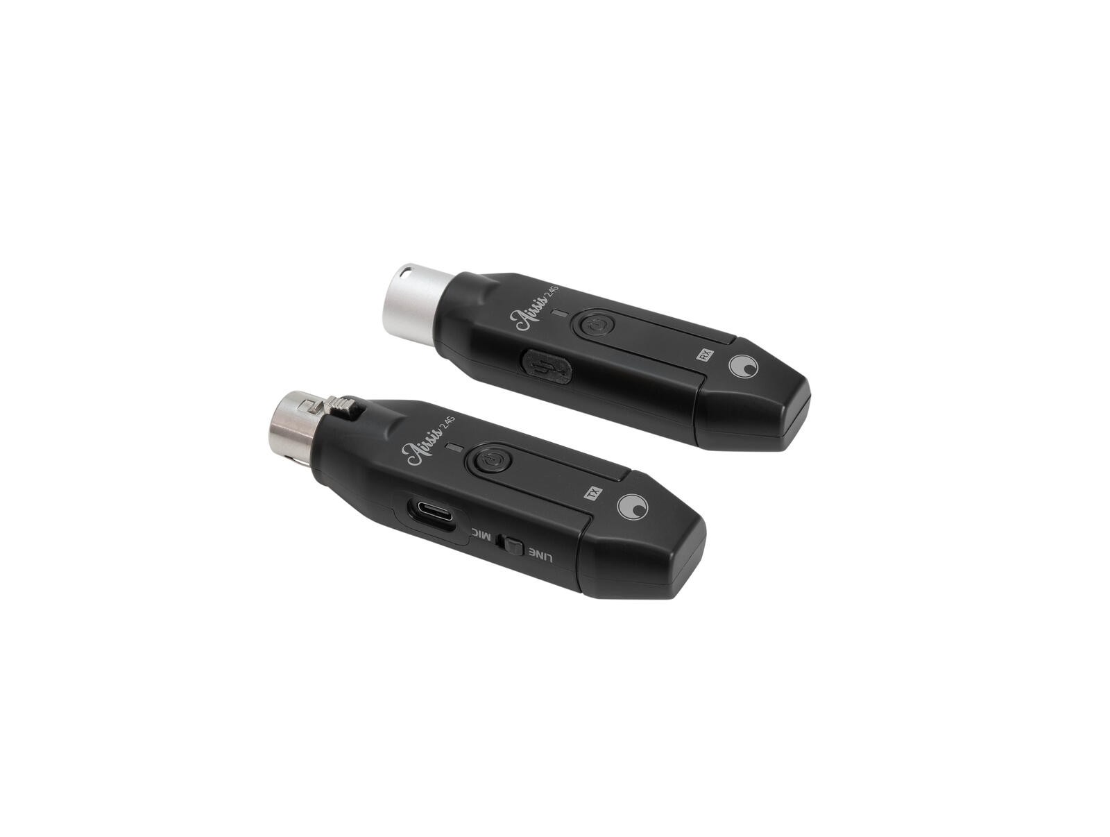 Omnitronic AIRSIS 2.4G Funk-XLR-Kit (Mic/Line) | Drahtlossystem mi...