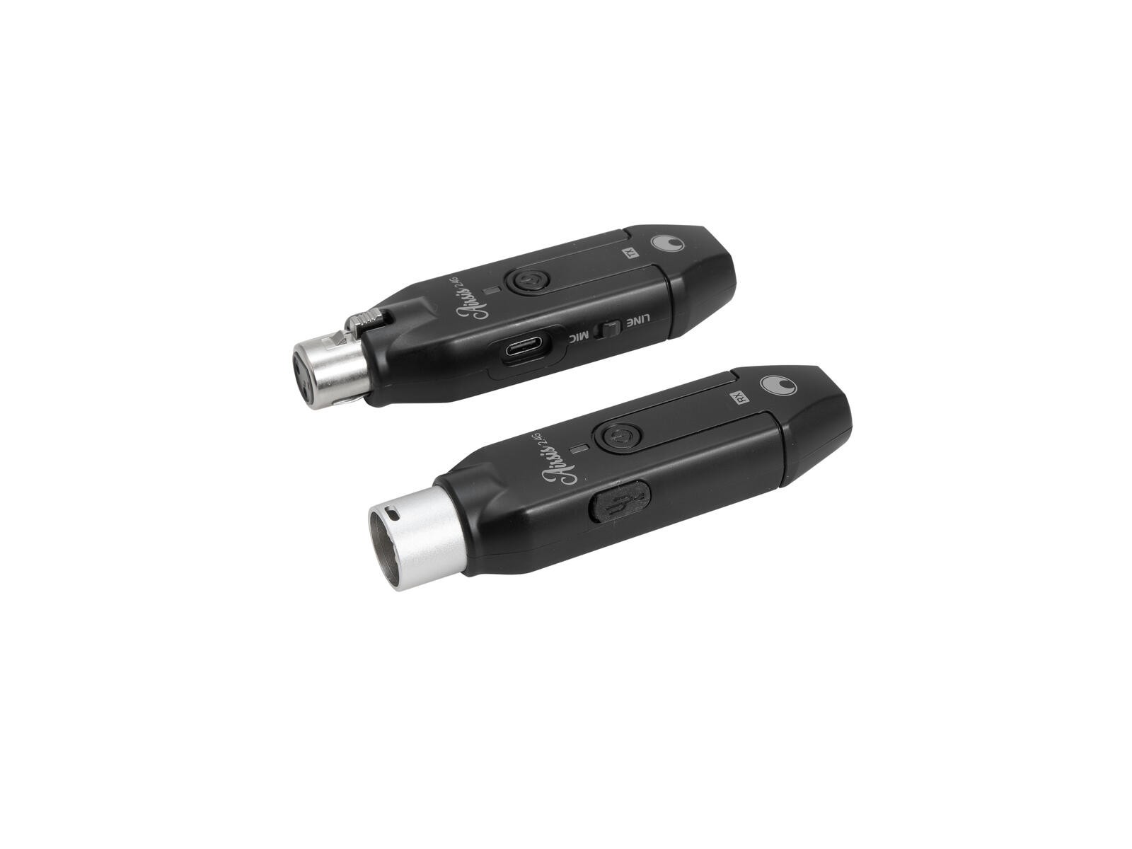 Omnitronic AIRSIS 2.4G Funk-XLR-Kit (Mic/Line) | Drahtlossystem mi...