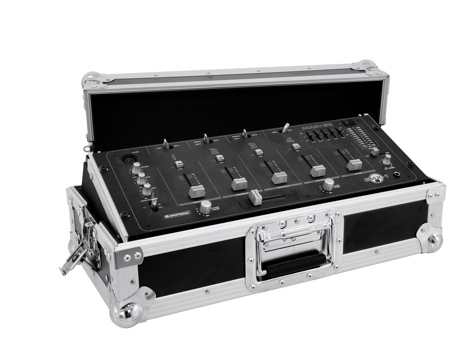 Roadinger Mixer-Case Profi MCA-19, 4HE, sw | Mixer-Cases