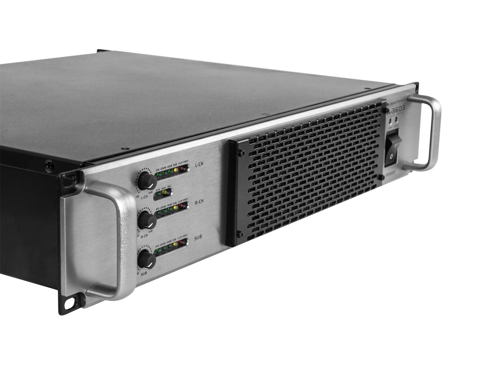 Omnitronic Amplificatore A-3603 in classe D 2.1 | Amplificatori