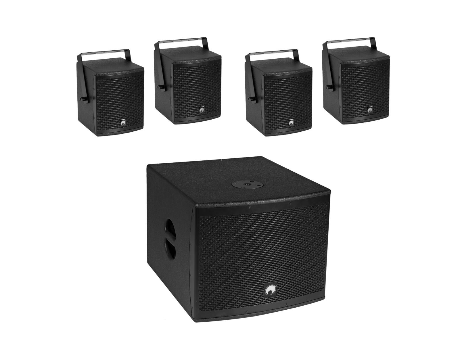 Omnitronic Set MOLLY-12A | Subwoofer da installazione
