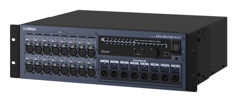 YAMAHA Rio1608-D2 | I/O Racks per mixer digitali