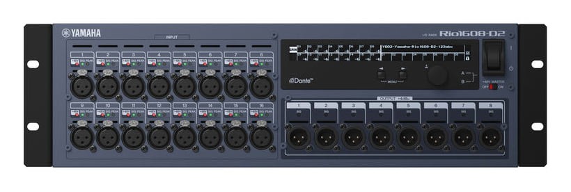 YAMAHA Rio1608-D2 | I/O Racks per mixer digitali