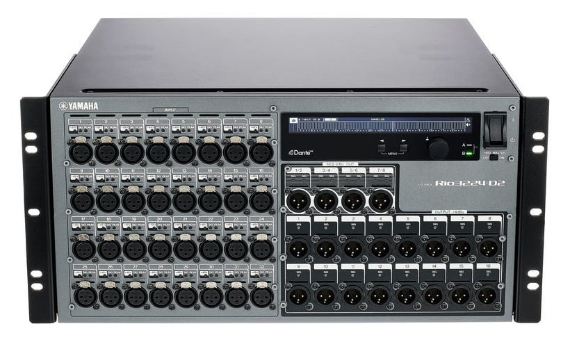 YAMAHA Rio3224-D2 | Network I/O Racks for digital mixers